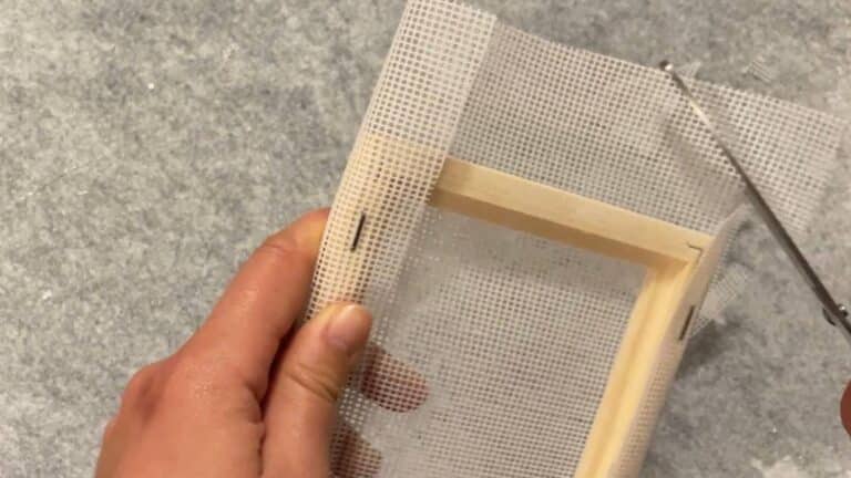 How to make a homemade paper screen - Parsemains