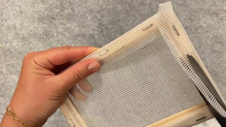 How to make a homemade paper screen - Parsemains