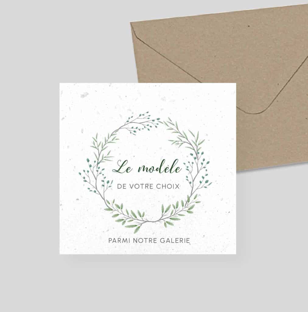 Échantillon faire-part ensemencé - Choisissez votre modèle - Parsemains