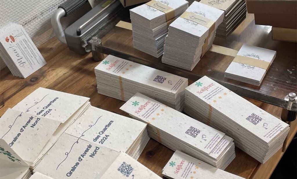 Origins of planting paper - Parsemains